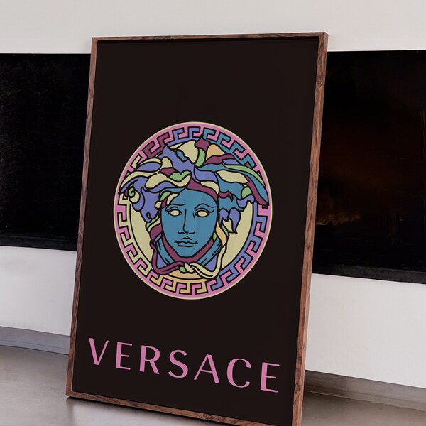 Versace Poster - Etsy