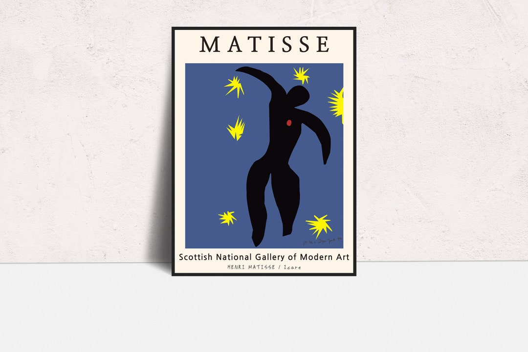 Henri Matisse Icare Poster _ Digital Art L High-resolution Printable ...