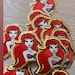 IRON ON Embroidered Princess Patches- Cinderella Patch- Ariel Patch ...