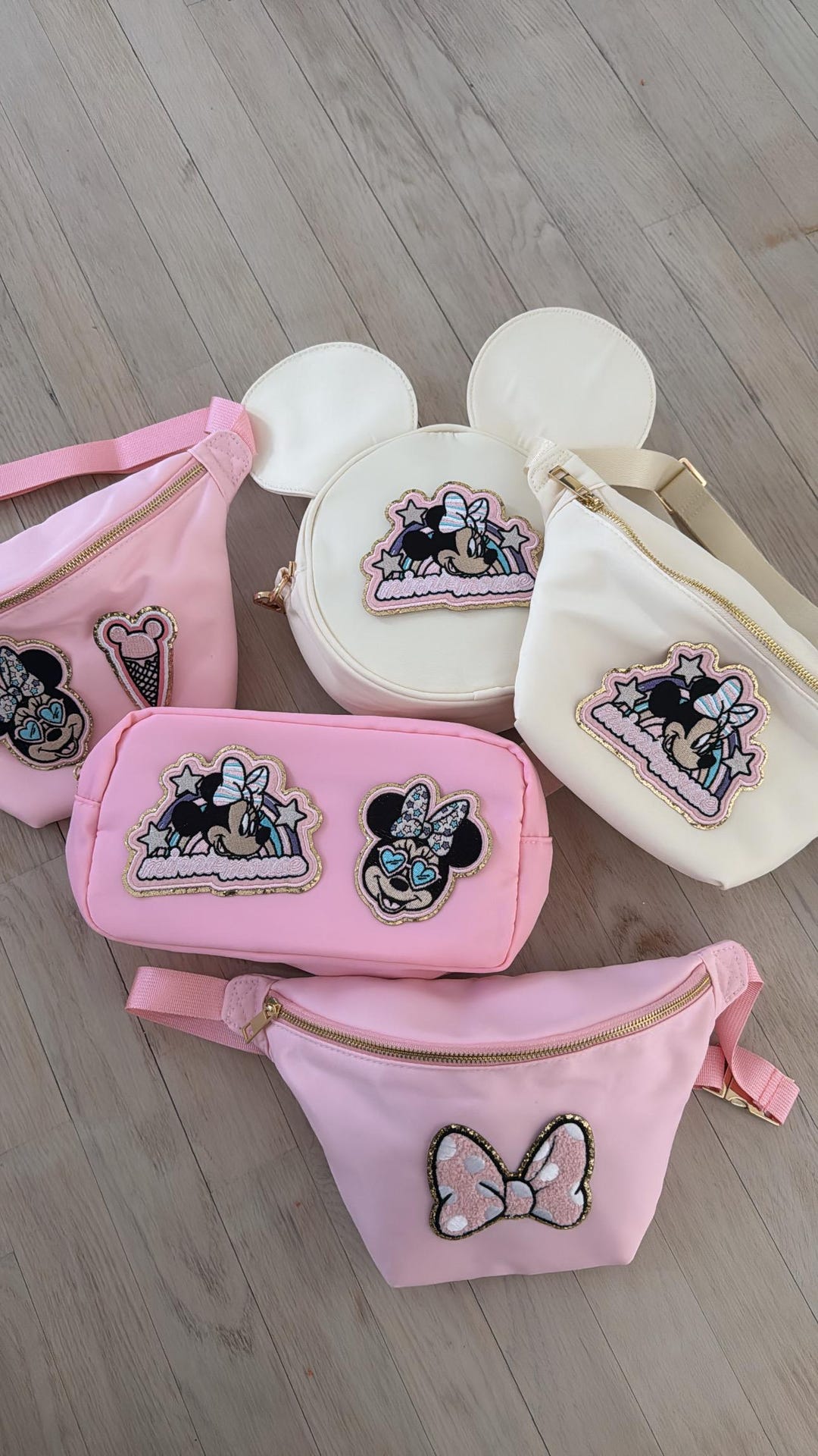 Spring Minnie Mouse Collection- Minnie Mouse Bow Fanny Pack- Disney ...