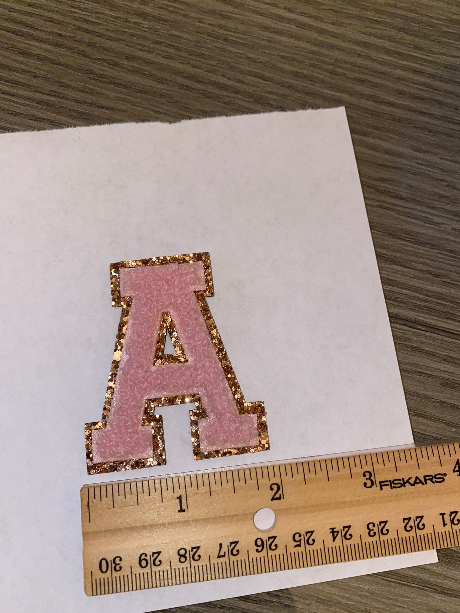 Iron on Chenille Letter Patch Iron On Varsity Letter Patch - Etsy