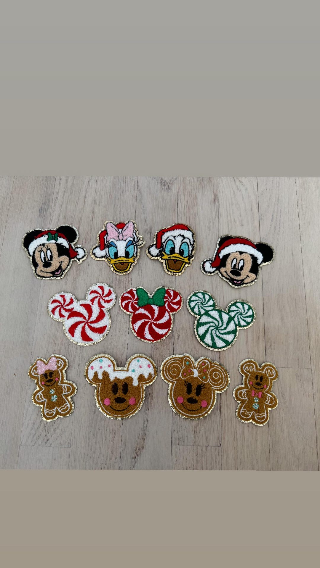 Christmas Minnie Mouse Patch- Iron on Chritmas Disney Patch- Disney ...