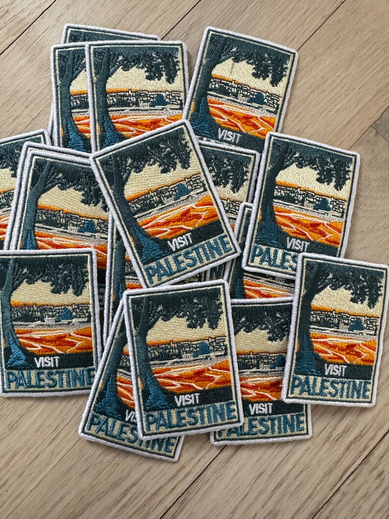 Palestine Patch- Palestine Map Patch - Etsy