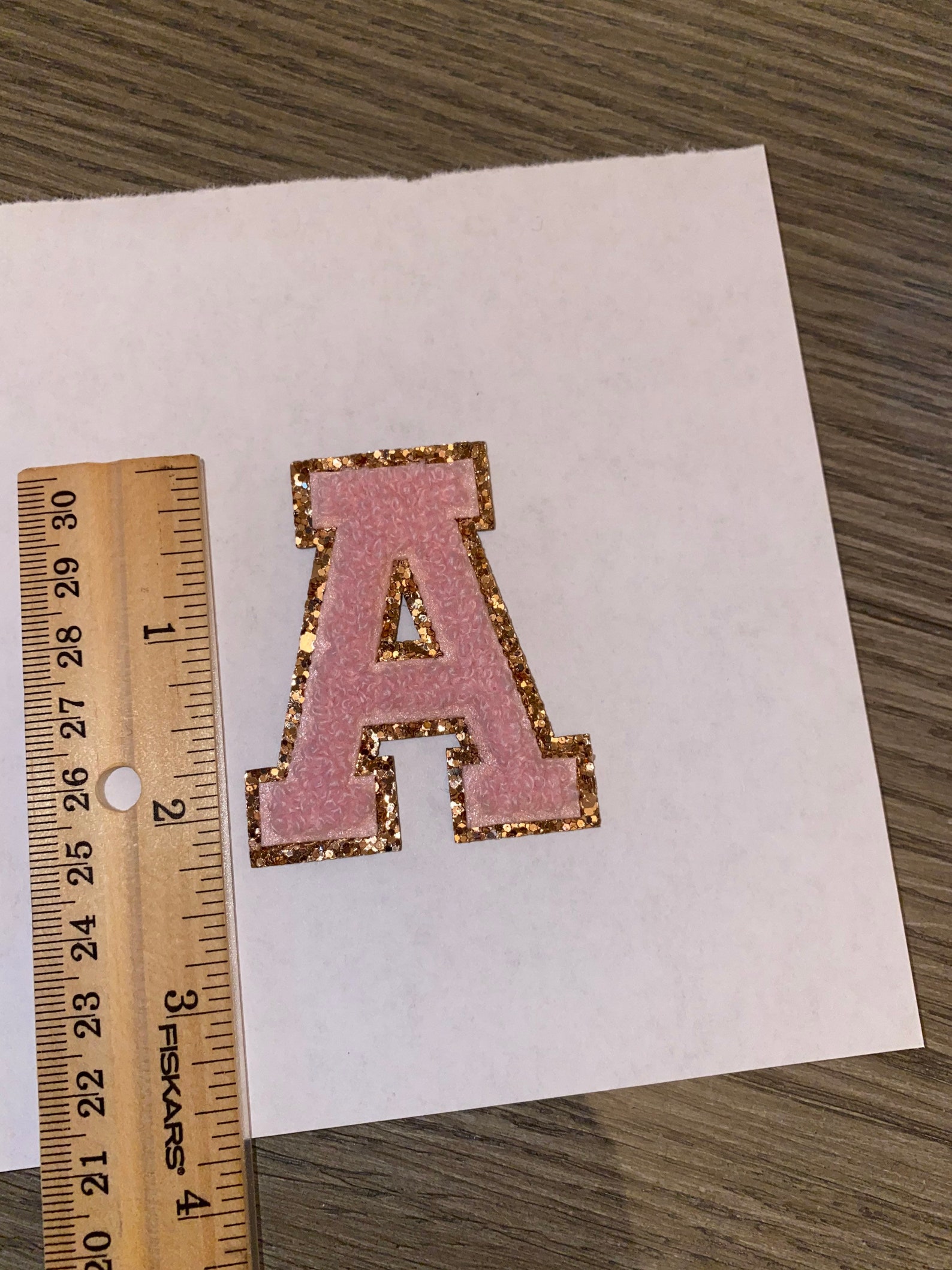 Iron on Chenille Letter Patch Iron On Varsity Letter Patch - Etsy