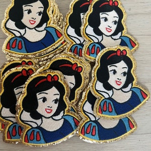 IRON ON Embroidered Princess Patches- Cinderella Patch- Ariel Patch ...