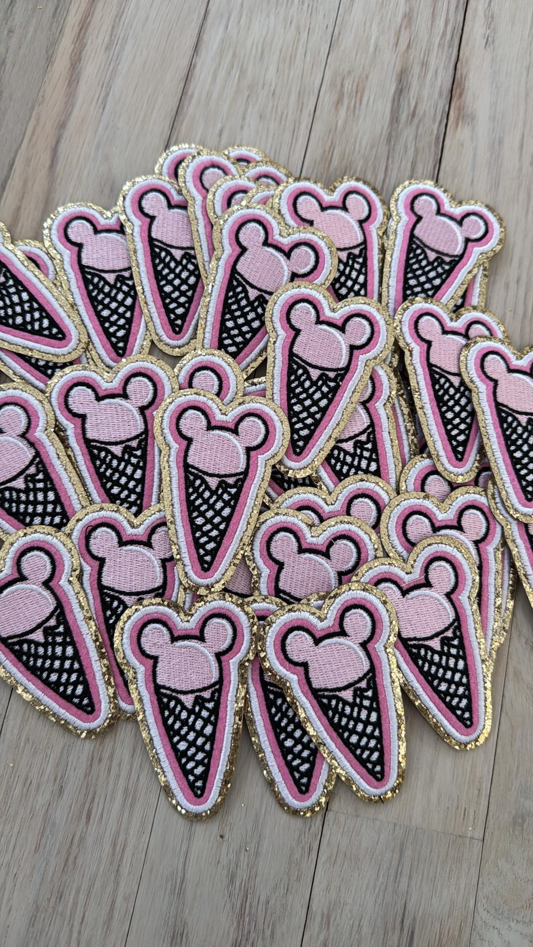 Minnie Mouse Spring Collection- Minnie Mouse Embroidered Spring Patch ...