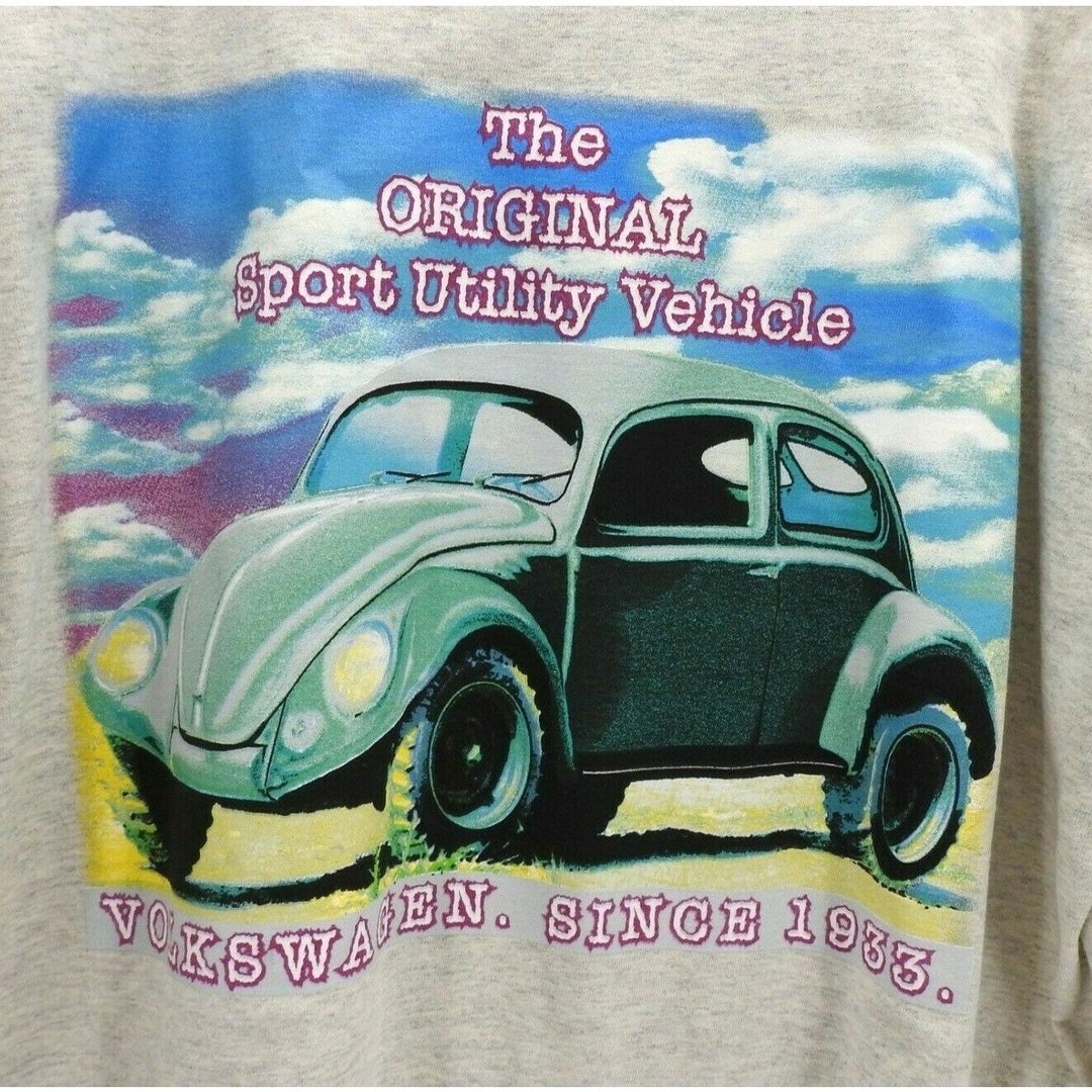 Vintage Volkswagen T-shirt Original SUV Graphic Bug Beetle Dee Tour Tag ...