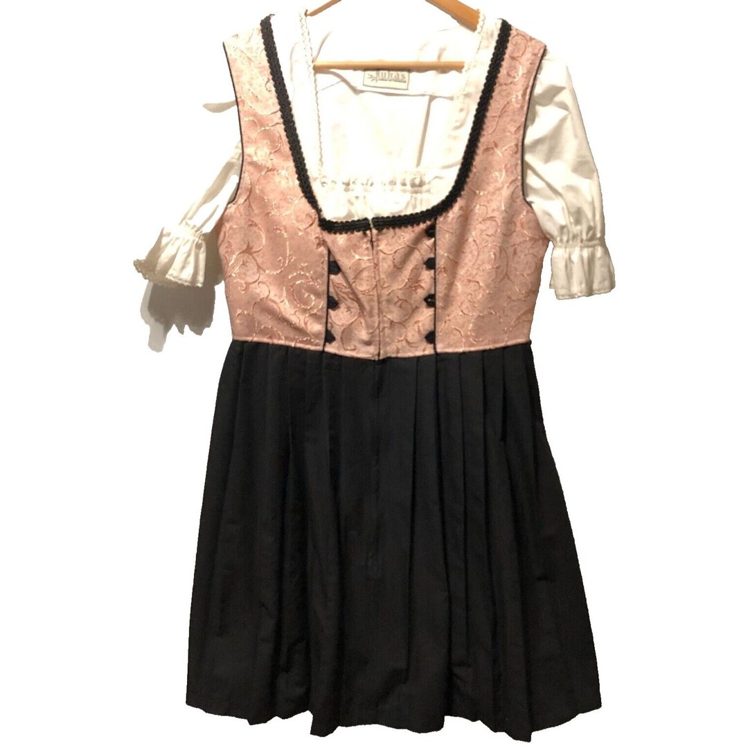 Vintage Lukas Dirndl Dress Trachtenmode Oktoberfest German Austrian ...