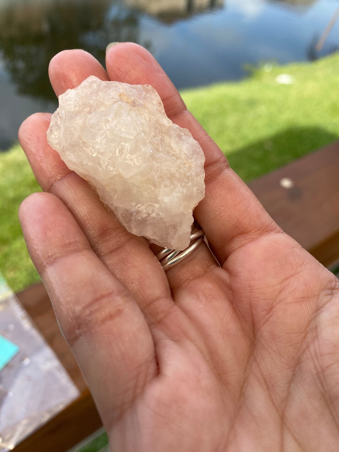 Natural RAW WHITE QUARTZ Crystal | Gemstones | AL7 - Etsy