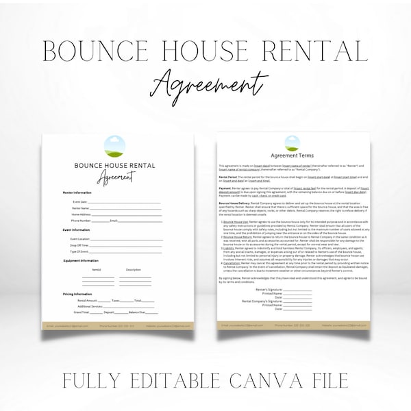 Bounce House Rules Sign - Etsy