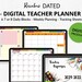 Peppy Side Hustle Digital Planner W/ Hyperlinks and Digital - Etsy