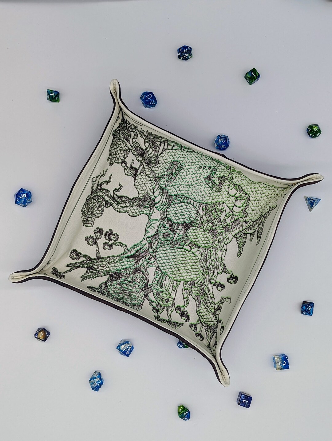 Tree of Truth Dice Tray by Print Inkling and Stitch & Seam - Etsy