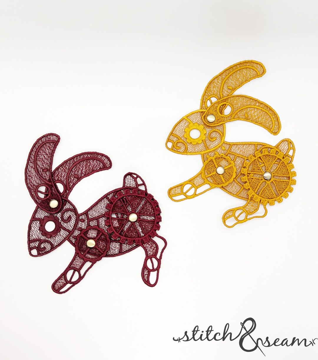 Steampunk Lace Rabbits - Etsy