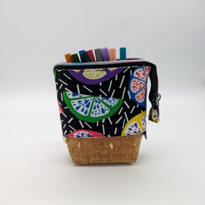 Pop Art Citrus Telescoping Slide Storage Pouch - Etsy