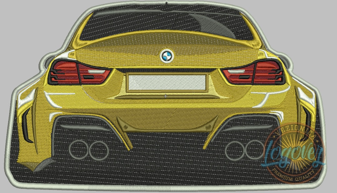 BMW Car Embroidery Design - Etsy