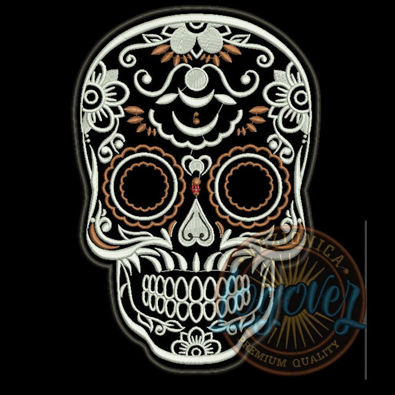 Calavera Embroidery - Etsy