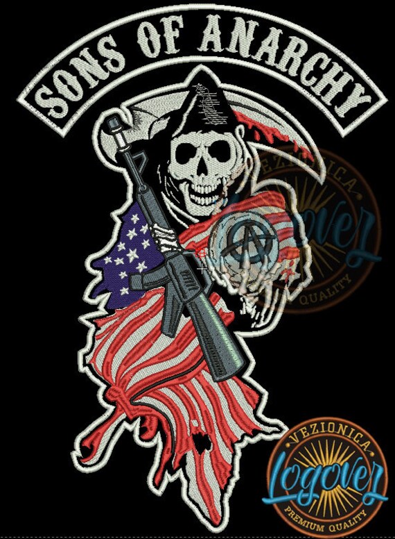 Sons Of Anarchy Reaper Logo Wallpaper