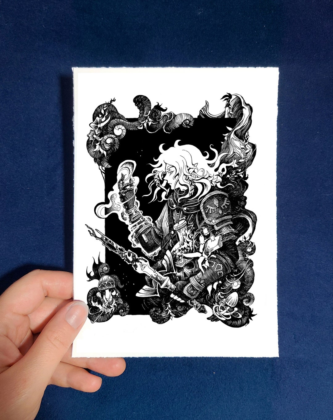 Link Postcard Print - the Legend of Zelda Tears of the Kingdom Poster ...