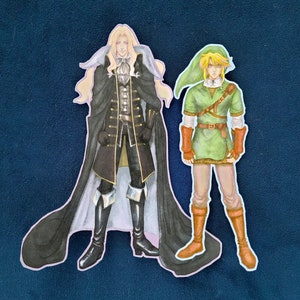 The Legend of Zelda Link Paper Doll - Digital Download - Tears of the ...