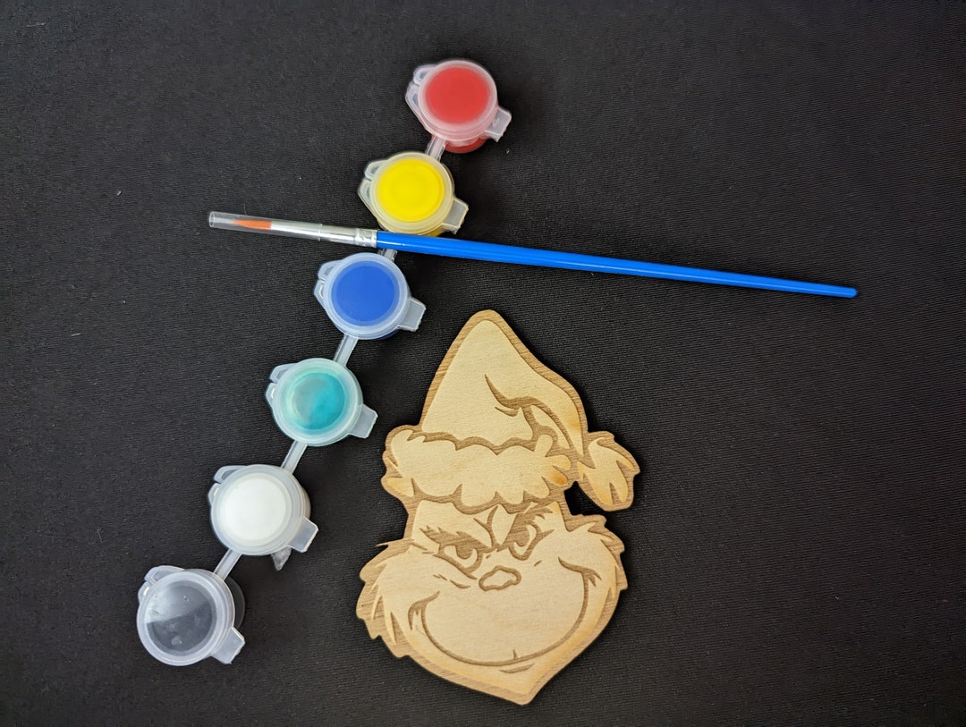 Grinch Paint Kit - Etsy