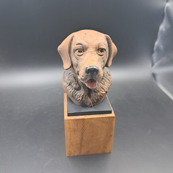 Dog Bust - Etsy