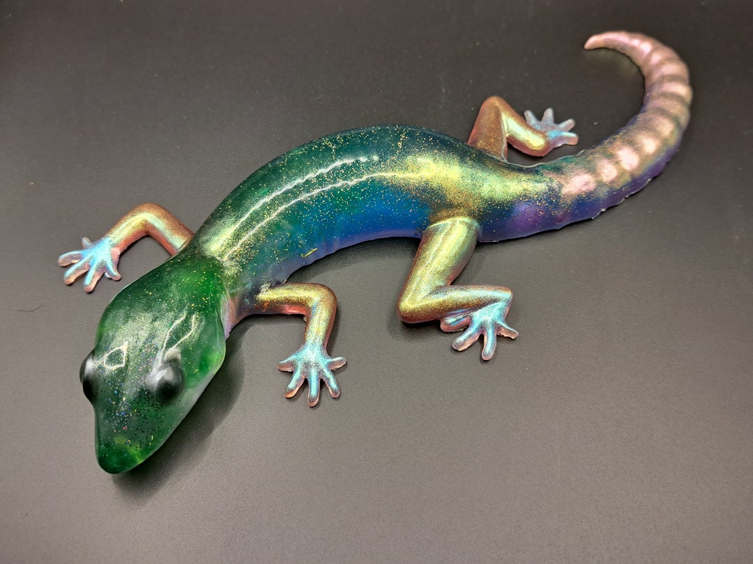 Resin Lizard - Etsy