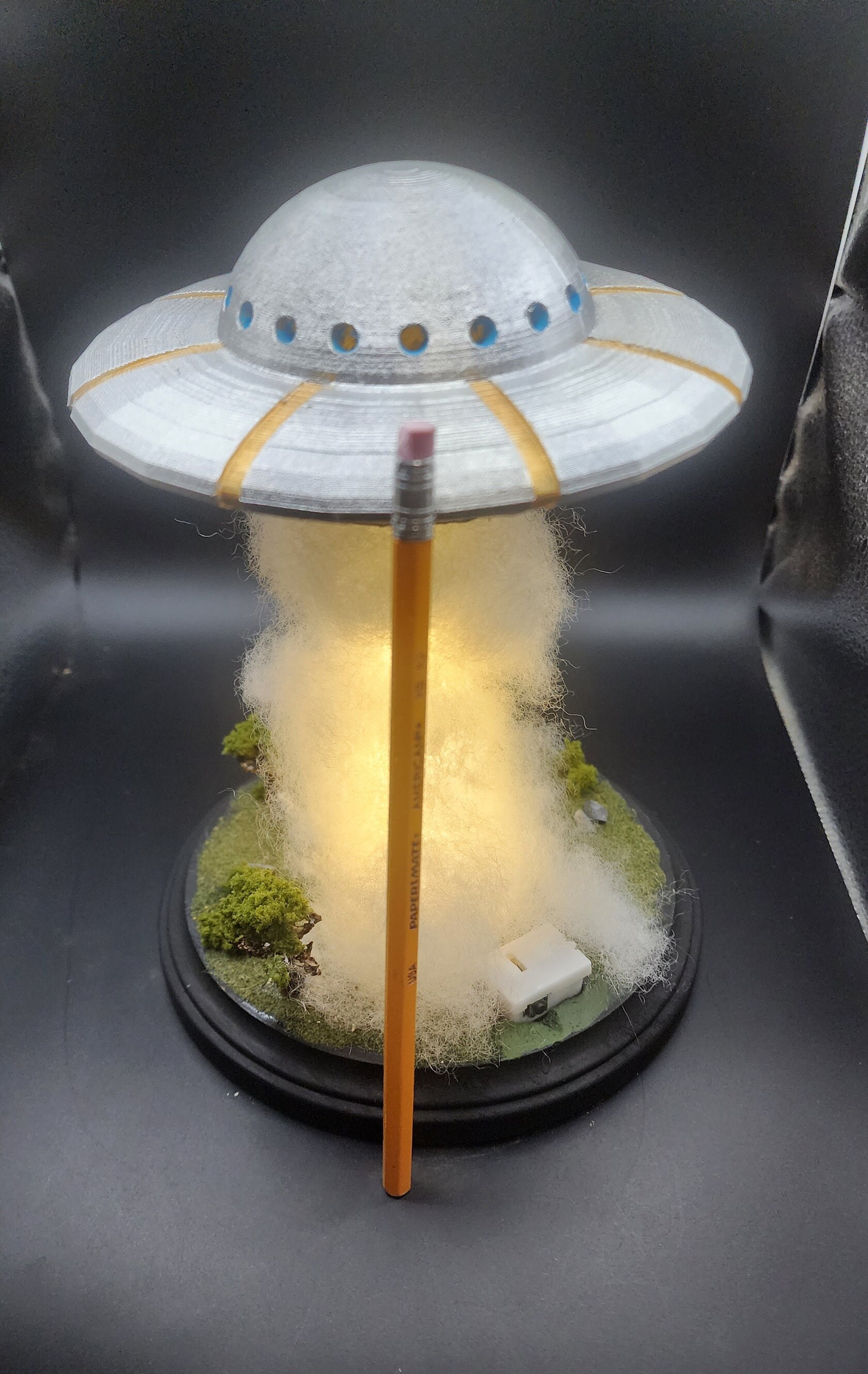 Large UFO With Lights - Etsy