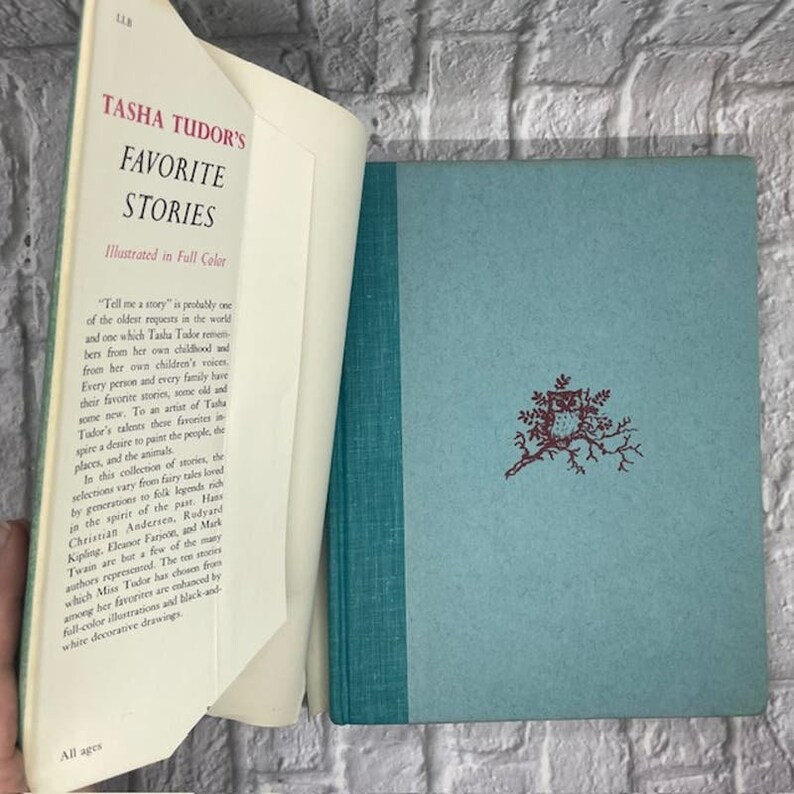 Tasha Tudor's Favorite Stories 1965 J.B. Lippincott Second Printing - Etsy