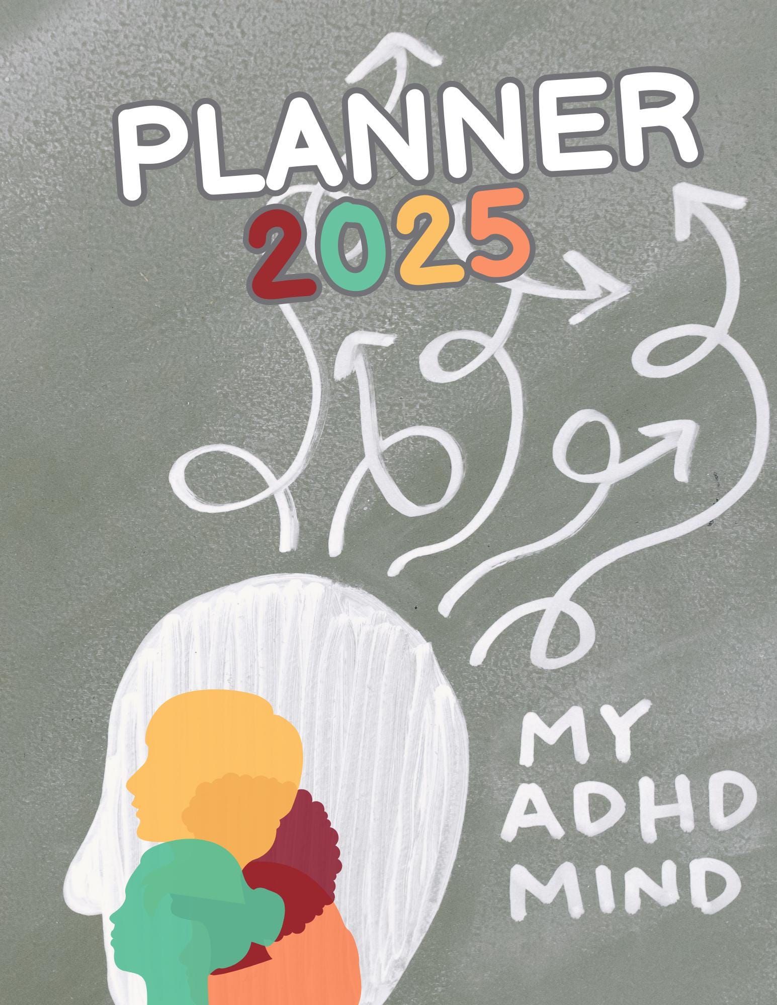 ADHD Digital Planner, 2025 2026 Planner (made by an Adhder),canva ...