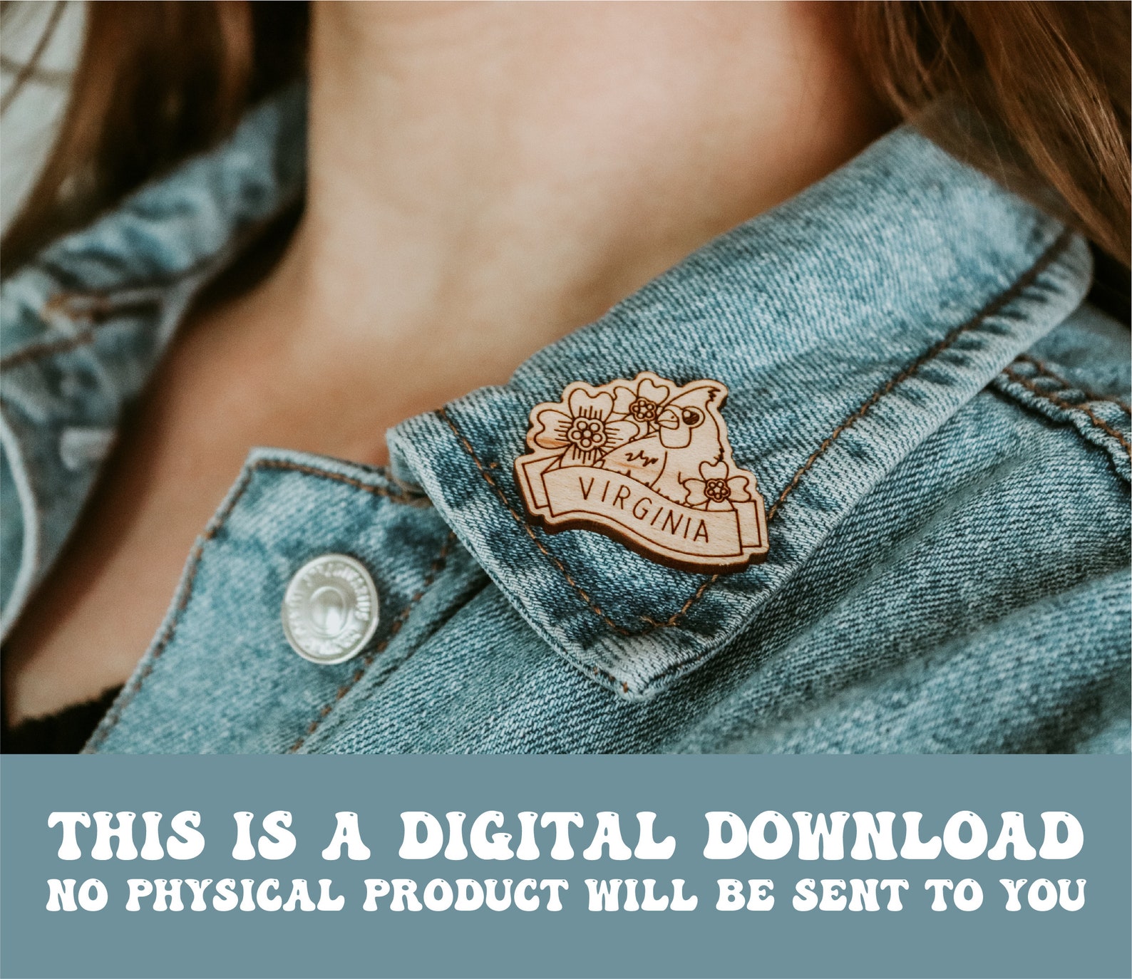 Virginia Icons Pin SVG Ai EPS Files Virginia Svg Dogwood - Etsy