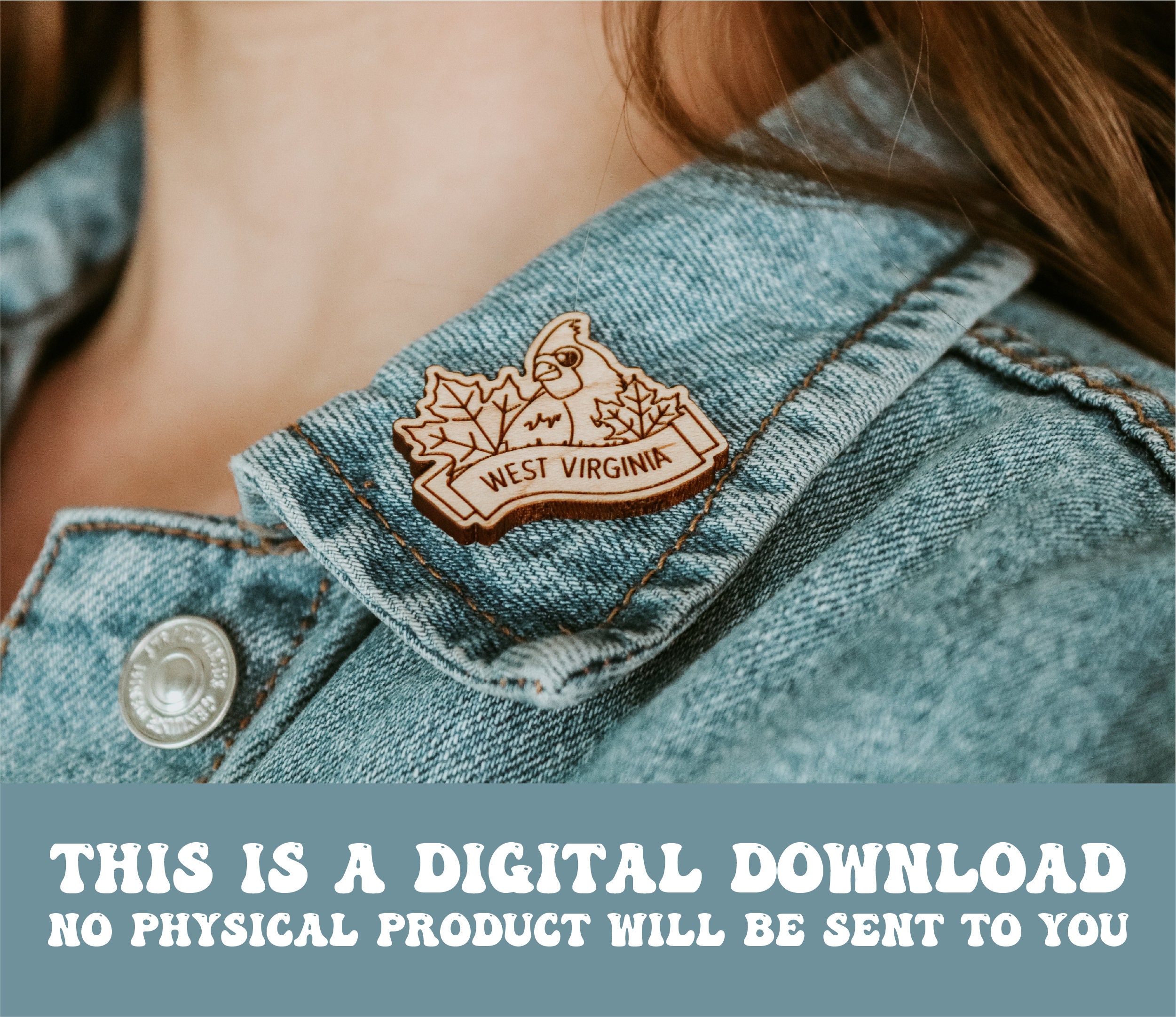 West Virginia Icons Pin SVG Ai EPS Files West Virginia Svg - Etsy