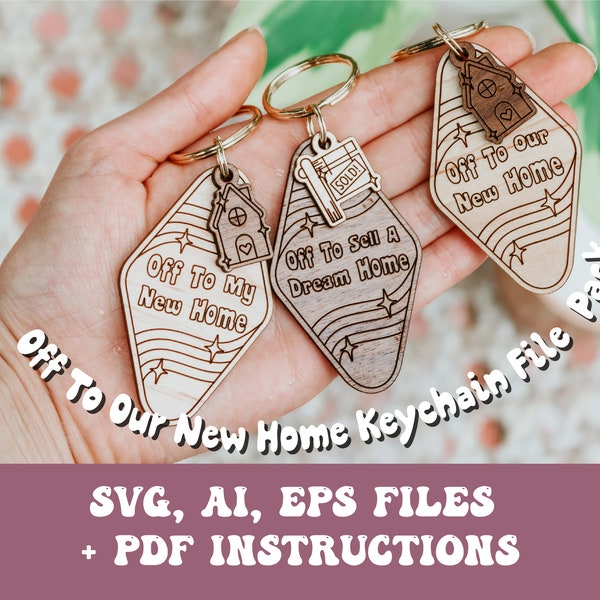 Realtor Keychain - Etsy