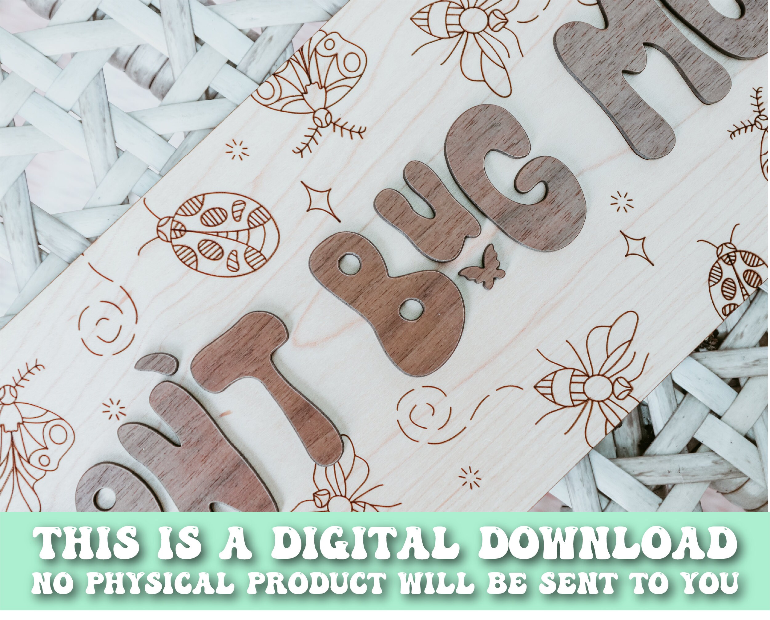 Don't Bug Me Door/wall Sign Svg, Eps, Ai Files - Glowforge SVG Files ...