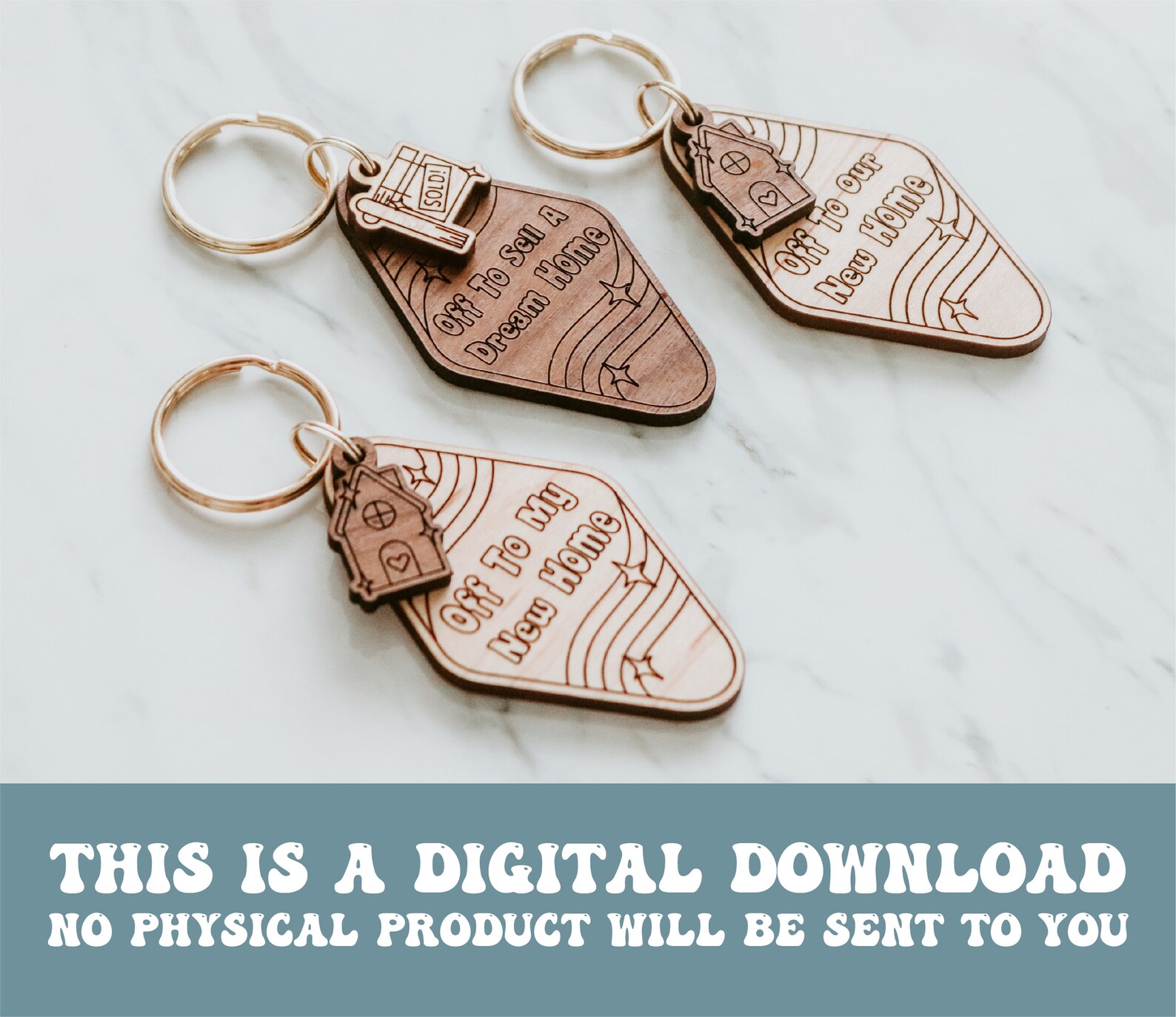 Off to Our New Home Keychain SVG, Ai, EPS Files Realtor Svg New Home ...