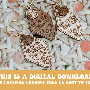 Off to Autumn Keychain SVG, Ai, EPS Files - Autumn Svg - Fall Svg ...