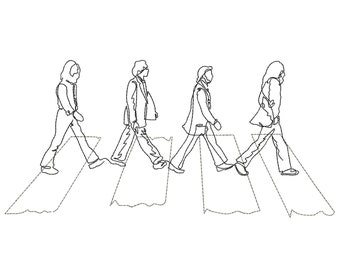 Easy Beatles Drawings