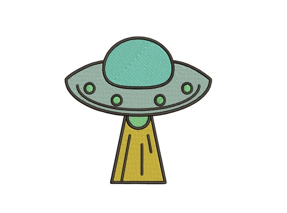 UFO Aliens Embroidery Design for Machine Embroidery. - Etsy