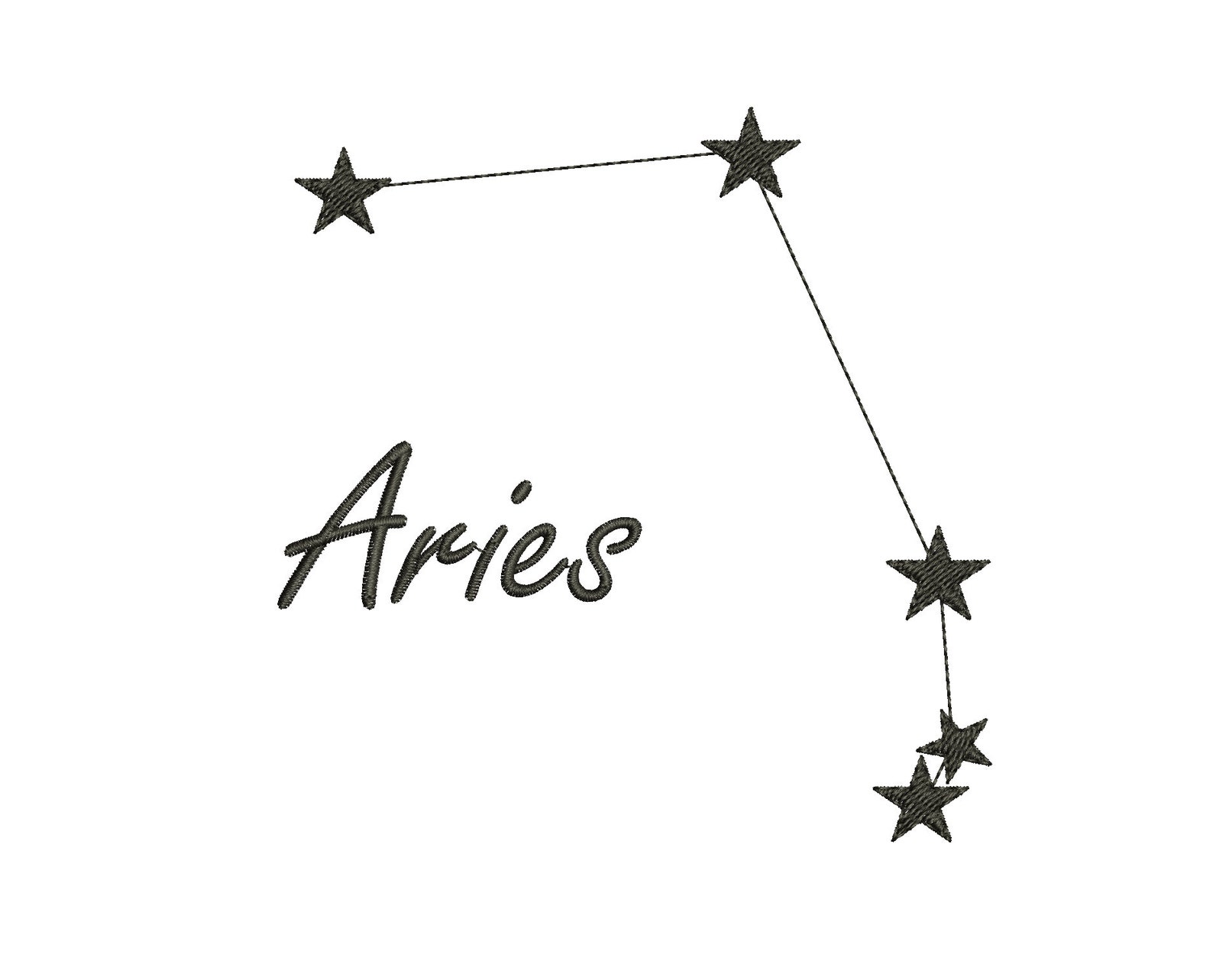 Zodiac, Embroidery Design for Machine Embroidery. Star Constellation ...