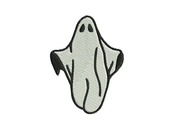 Bedsheet Ghost Embroidery Design for Machine Embroidery. | Etsy