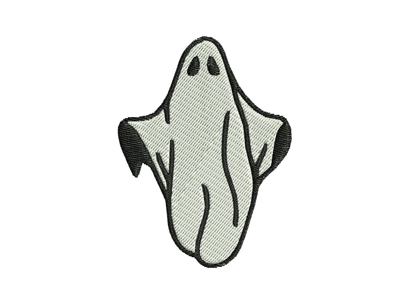 Bedsheet Ghost Embroidery Design for Machine Embroidery. | Etsy
