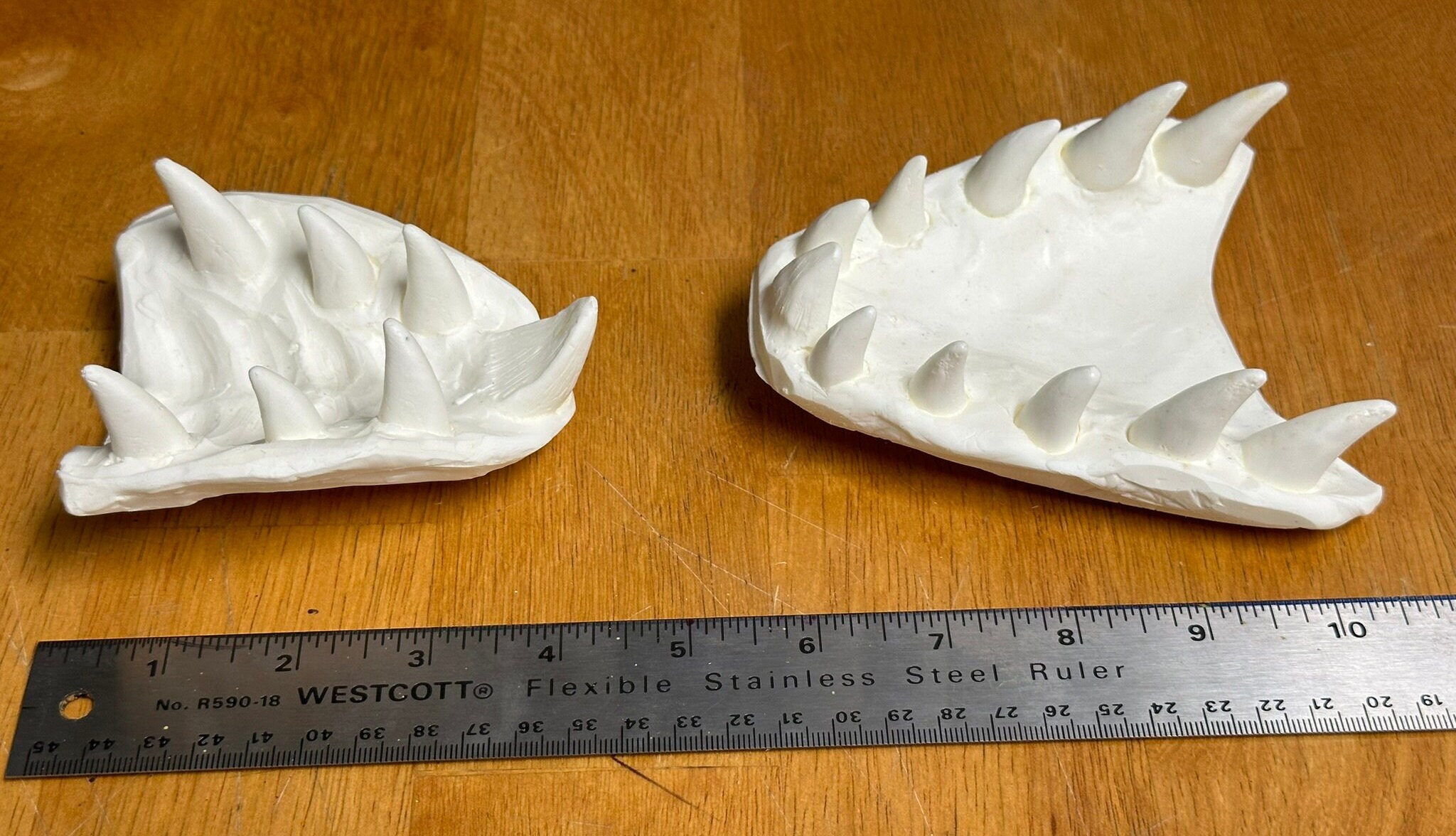 Four Eyed Dragon Resin Fursuit Teeth, Banshee, Avatar, DIY Furry Jaw ...