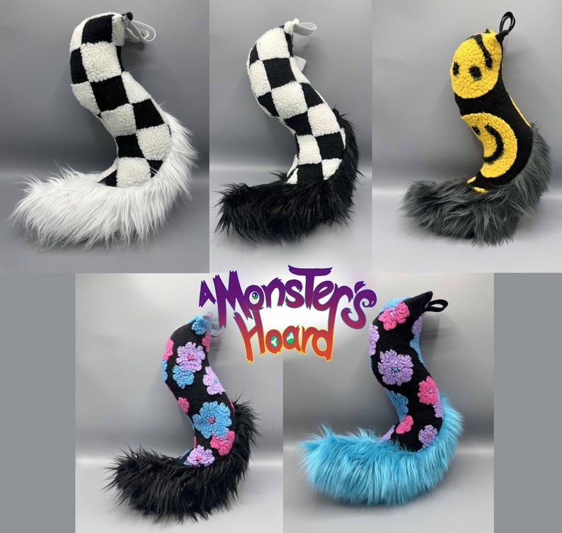 Faux Fur Hyena Fursuit Tail - Etsy