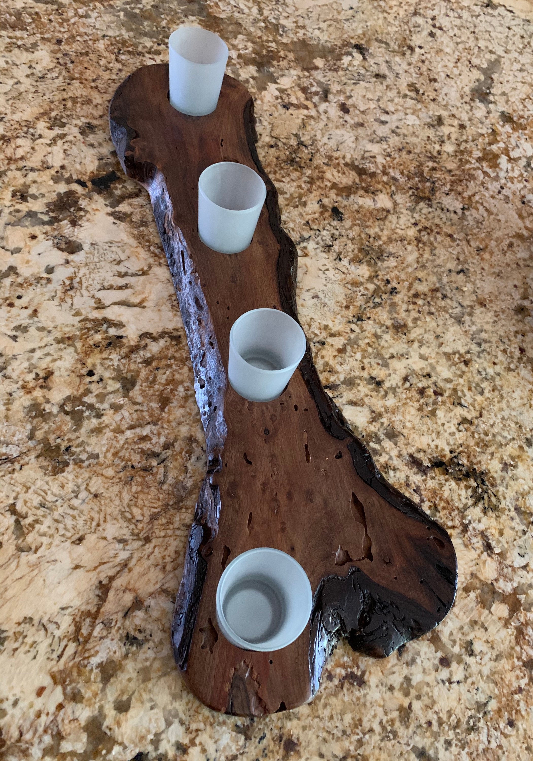 Beautifully Handcrafted Rustic Votive Candle Holder 4 Frosted - Etsy