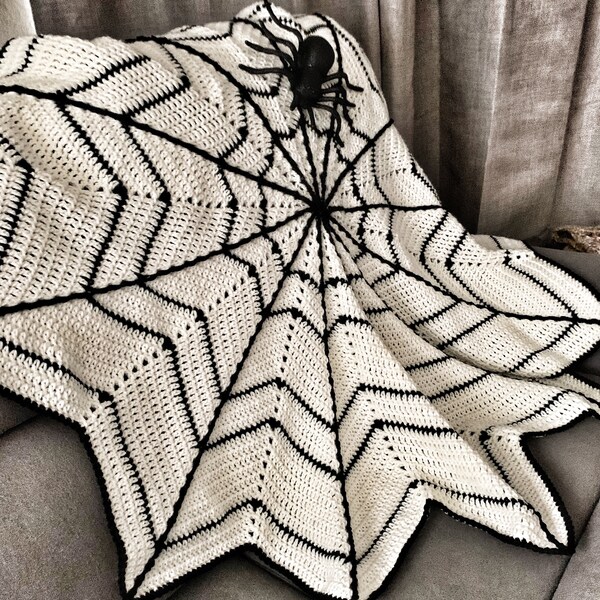 Crochet Spider Web - Etsy