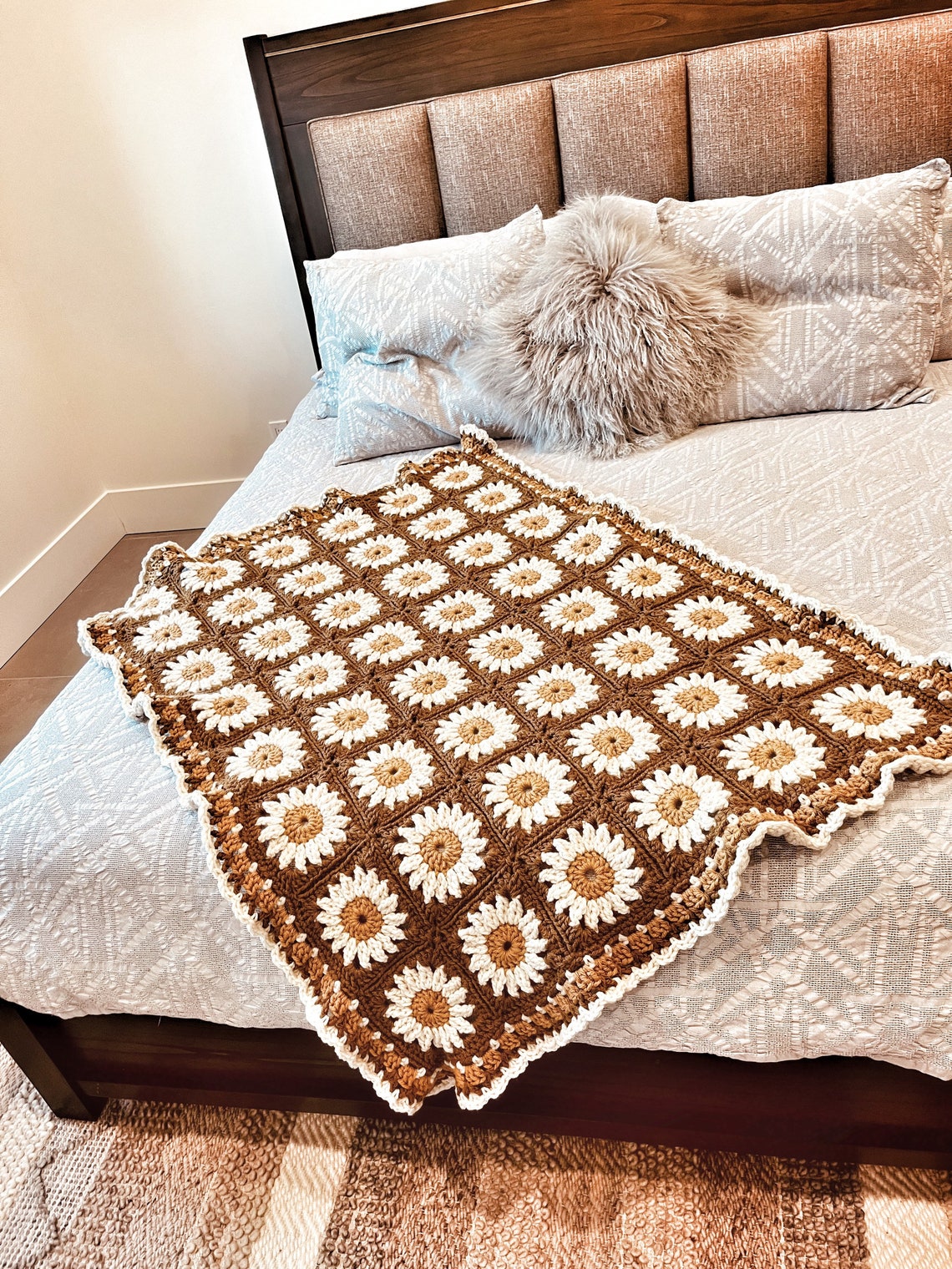 Beautiful Handcrafted Crocheted Afghan Inspired by White - Etsy