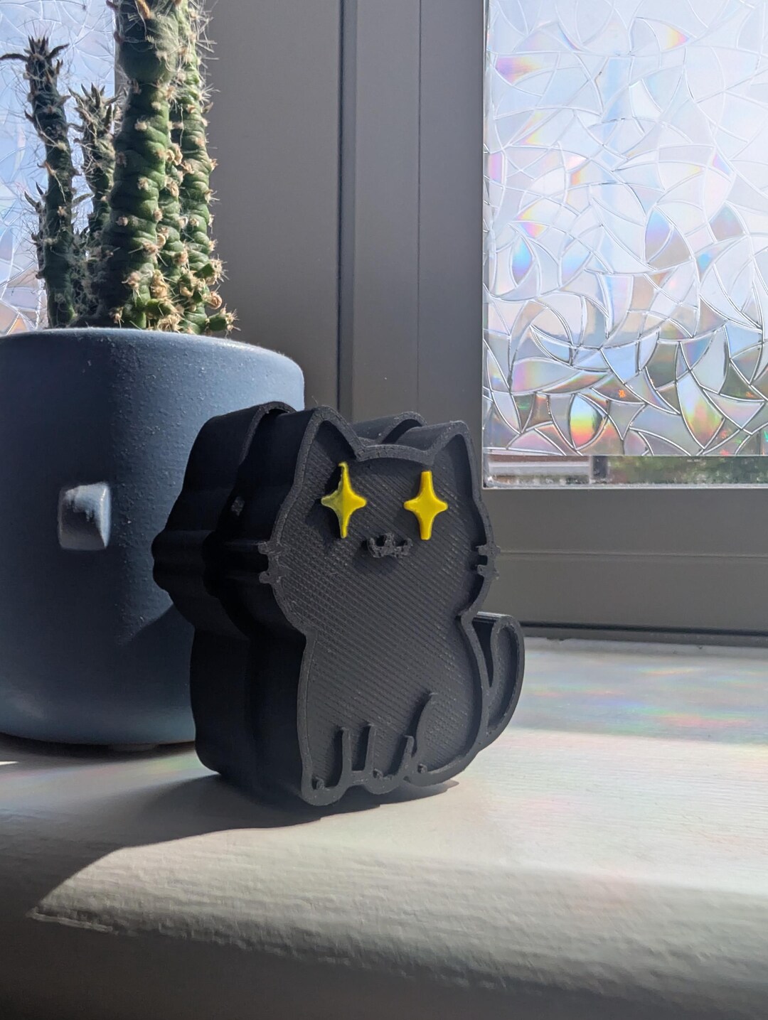 Starlight Cat Fidget Clicker | 3D Printed Sensory Fidget for Focus ...