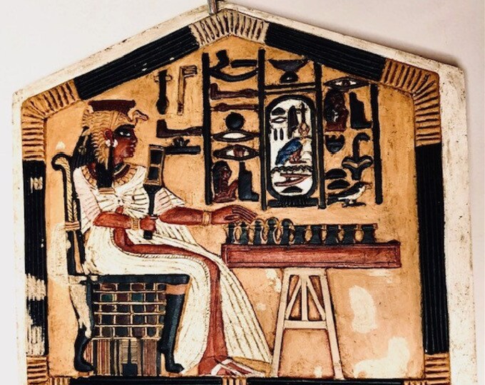 Queen Nefertari Playing Senet scene From Her Tomb QV66 - Etsy