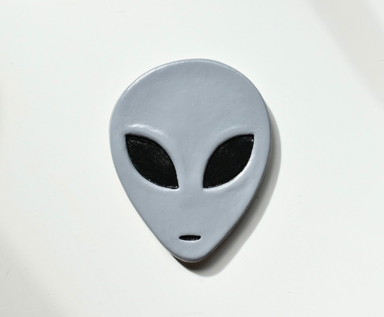 Alien clay magnet, space, fridge magnet, UFO, astronomy, eclectic ...