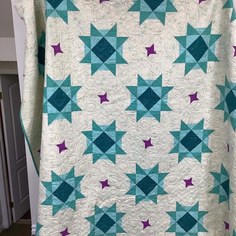Modern Star Quilt - Etsy