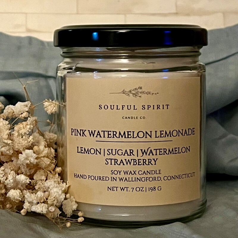 Watermelon Candle - Etsy
